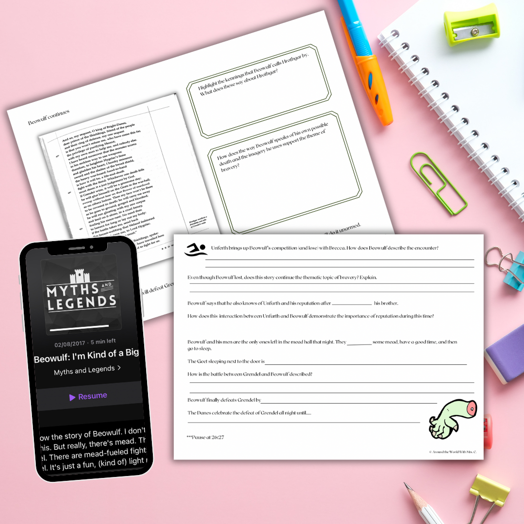 Teaching Beowulf in the Modern Classroom – Around the World With Mrs. C