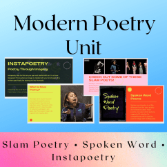 3 Modern Poetry Ideas To Make Teaching Poetry Less Sucky! – Around the ...
