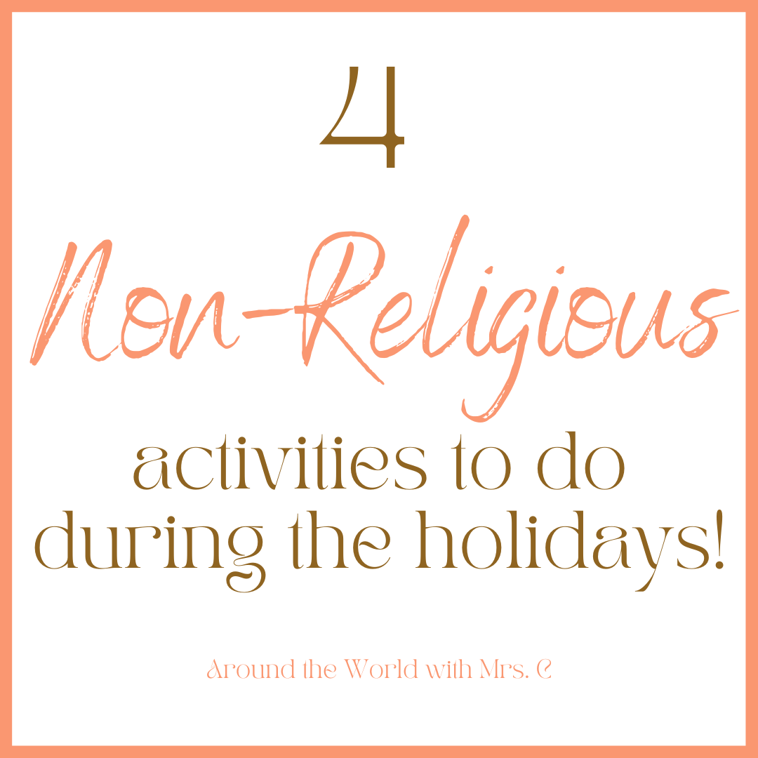 4 Non-Religious Ways to Have Holiday Fun In High School – Around the ...