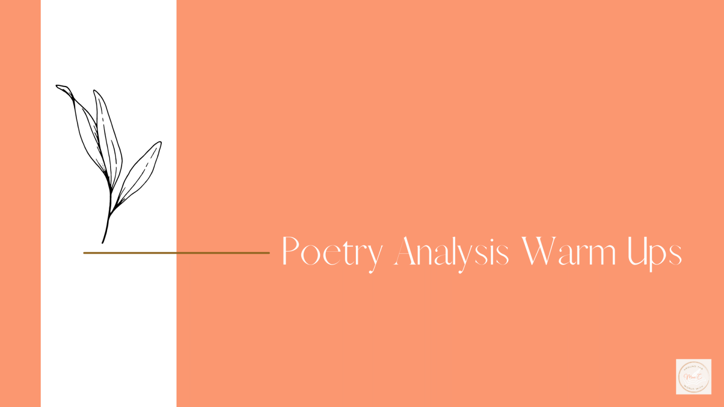 8 Poems of the Week for Your High School Students – Around the World ...