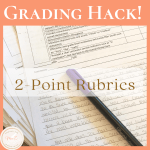 Streamlining Your Grading and Feedback: How 2-Point Rubrics ...