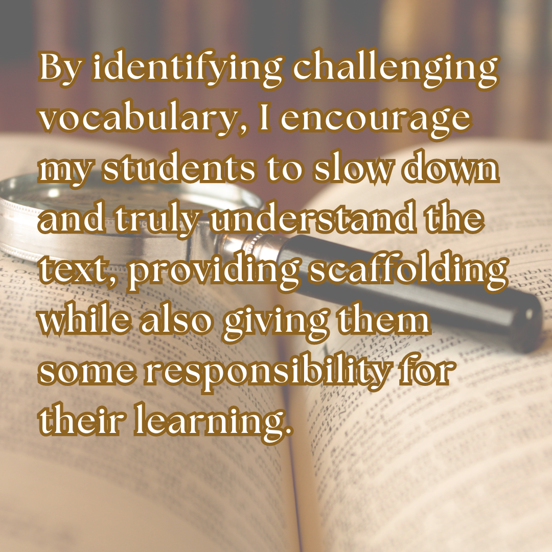 Using Close Reads to Improve Vocabulary Skills in Middle and High ...