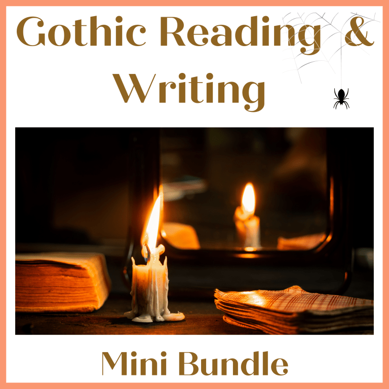 Gothic Literature and Writing Activities for High School English ...