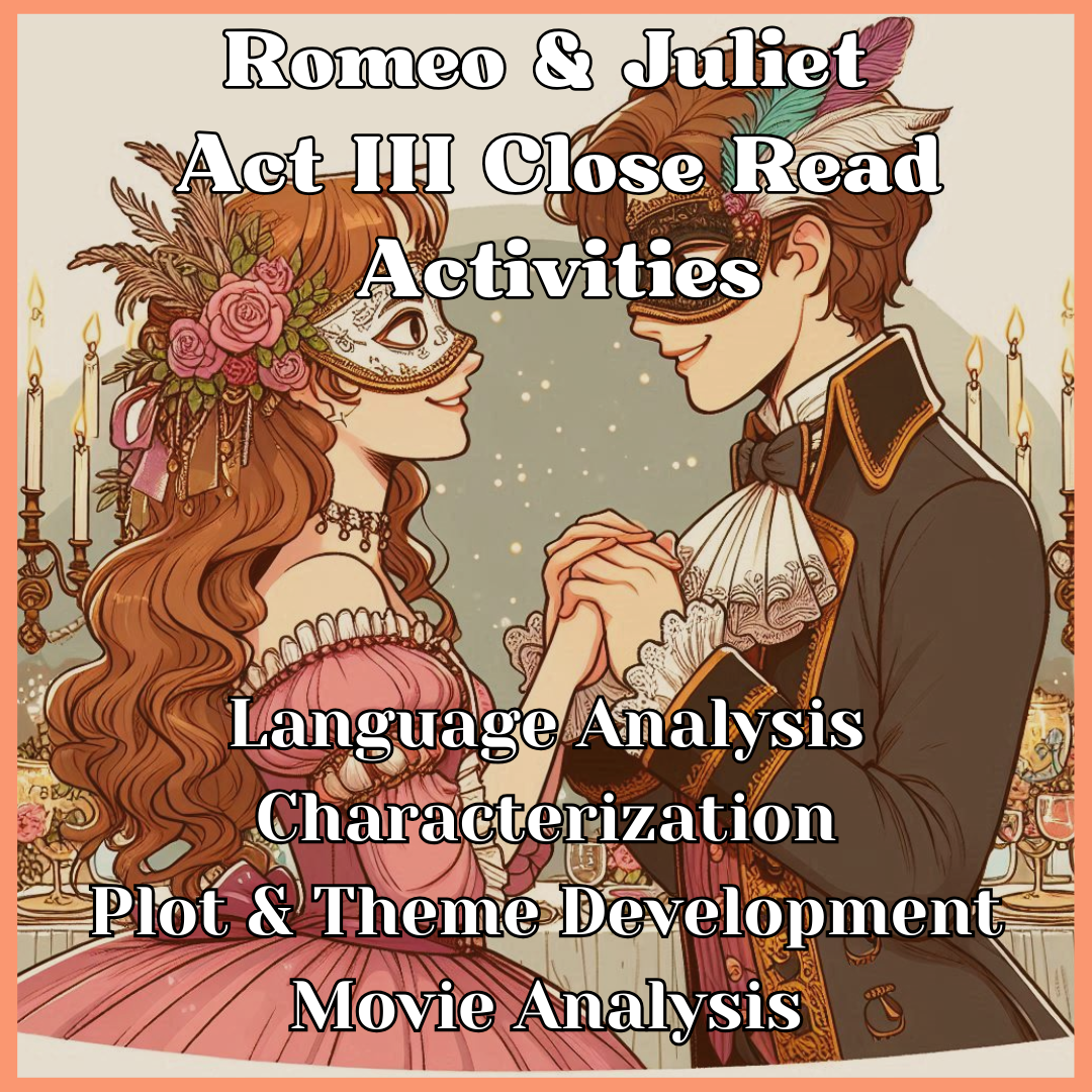 6 Activities to Use When Teaching Romeo and Juliet – Around the World ...