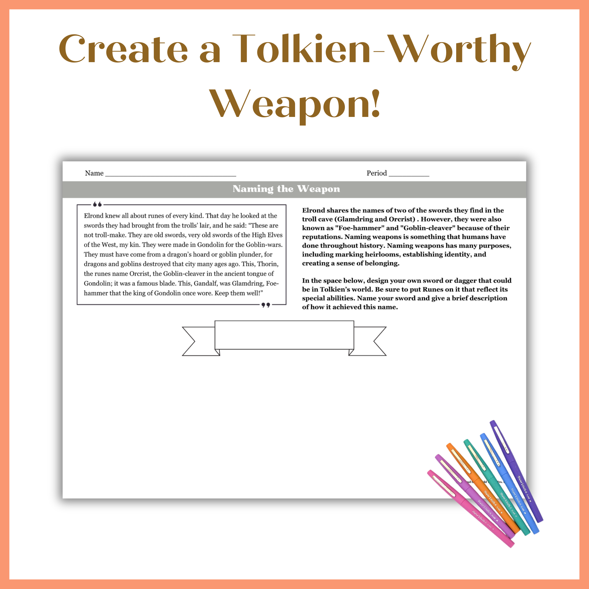 Engaging Classroom Activities for Teaching The Hobbit – Around the ...