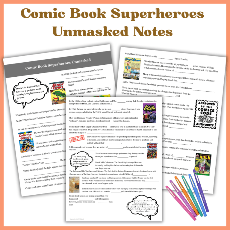 Why Teaching Comic Books Belongs in High School English – Around the ...