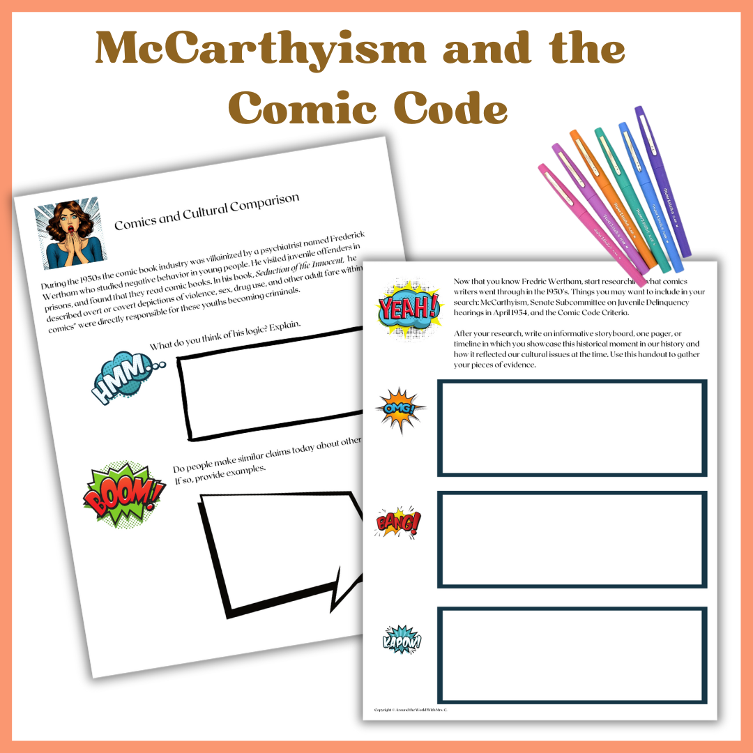 Why Teaching Comic Books Belongs in High School English – Around the ...