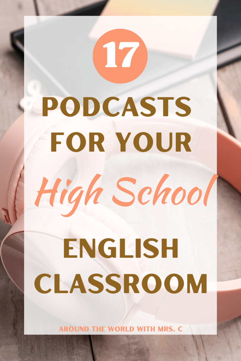 17 Podcasts That Are Perfect for Your High School English Classroom ...