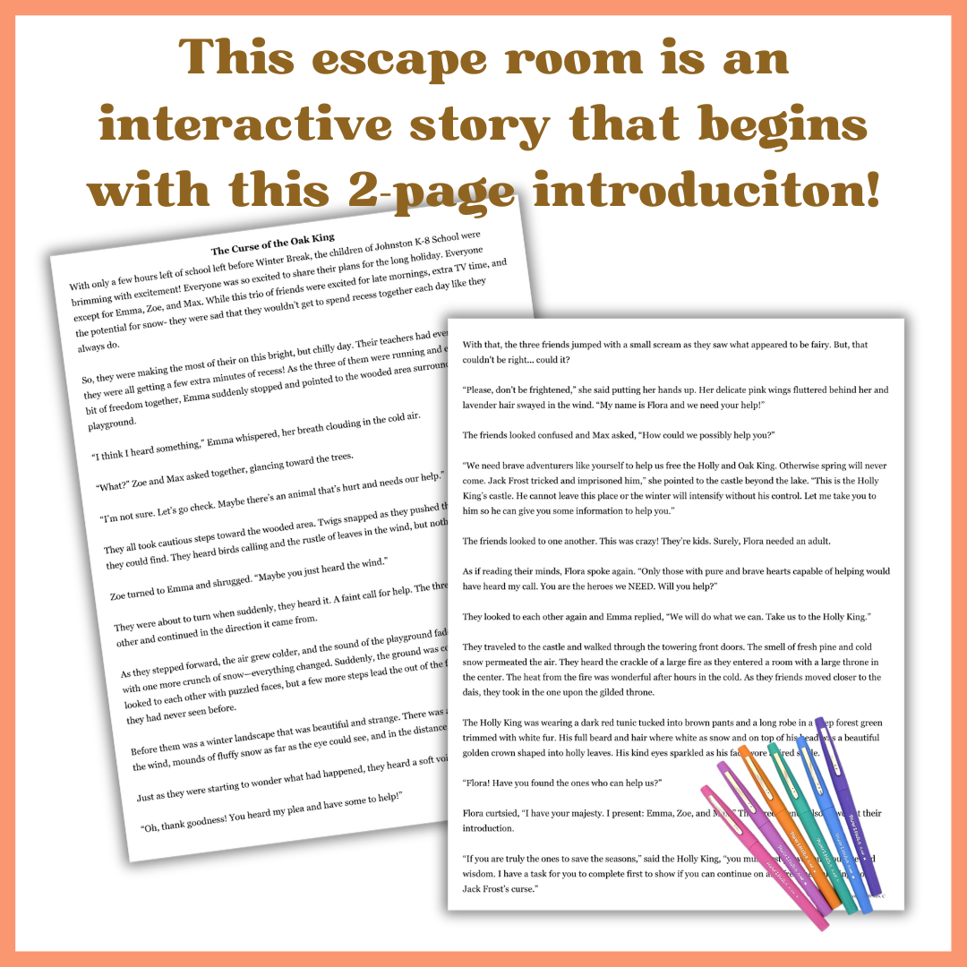 How to Keep Students Engaged Before Winter Break with a Magical ELA ...