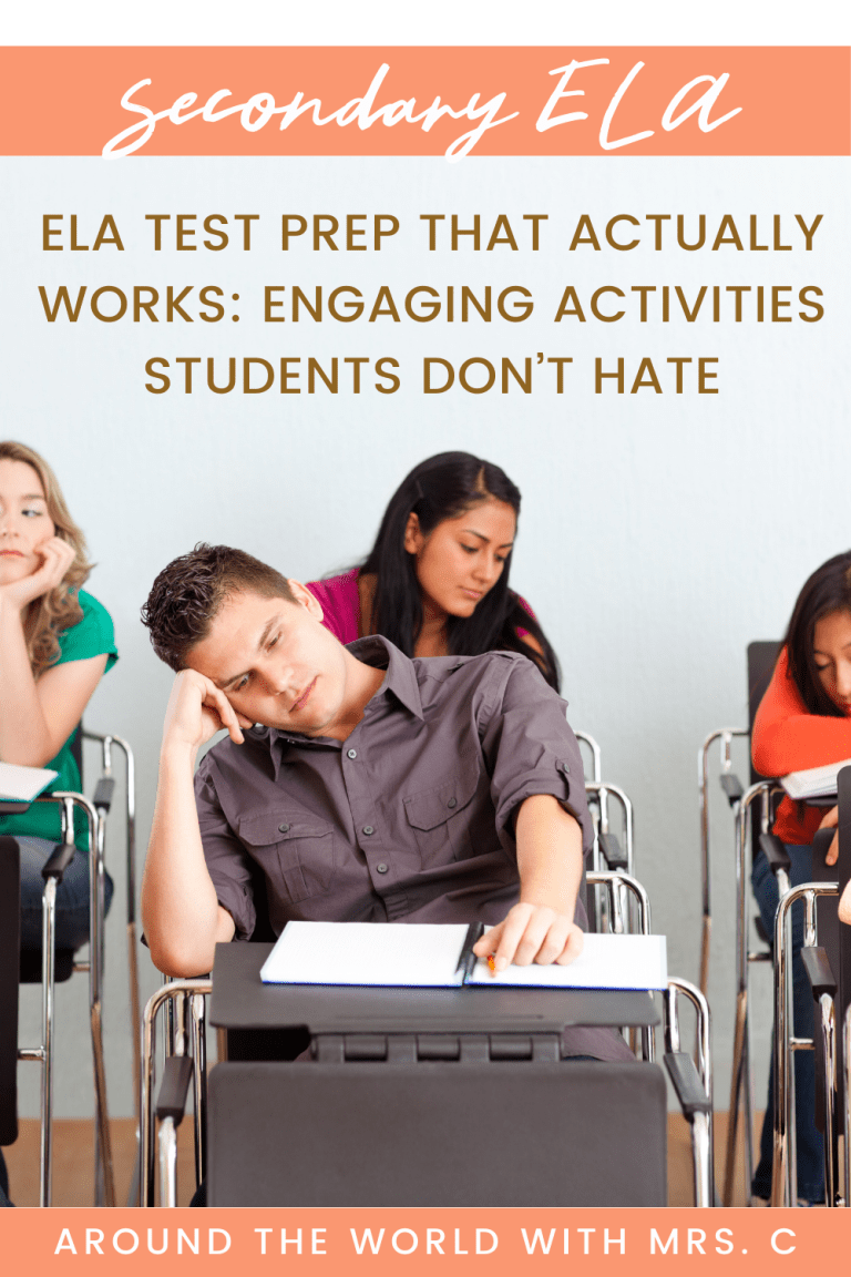 Engaging ELA Test Prep Ideas for Middle and High School Teachers ...